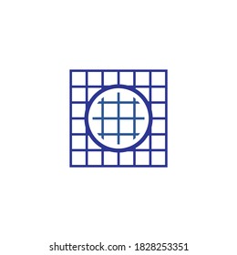 Wire Gauze Icon Vector Laboratory Icon Stock Vector (Royalty Free ...