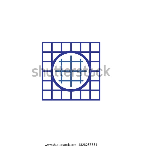 Wire Gauze Icon Vector Laboratory Icon Stock Vector (Royalty Free ...