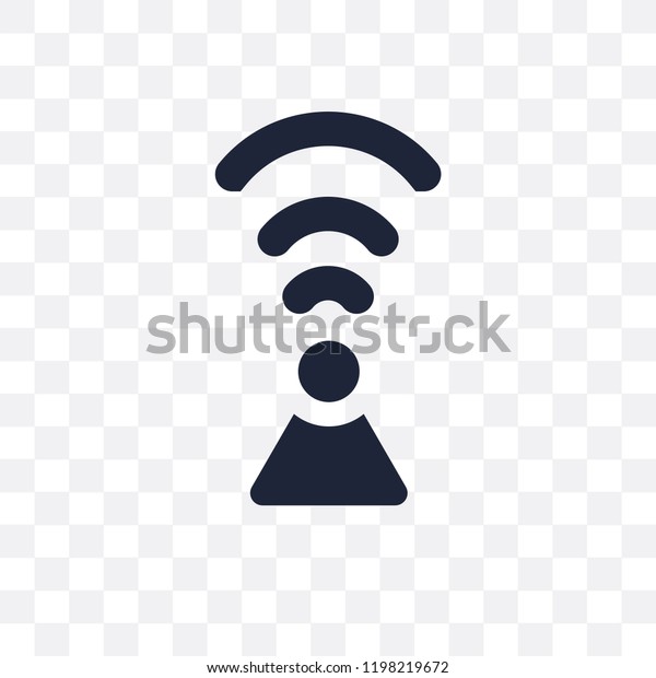 Wireless Connection Transparent Icon Wireless Connection Stock Vector ...