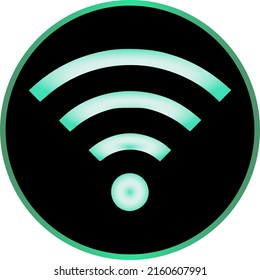 Wireless Network Symbol Wifi Sign Wireless Stock Vector (Royalty Free ...