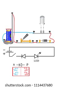 Wiring Diagram Which There Diode Diode Stock Vector (Royalty Free ...