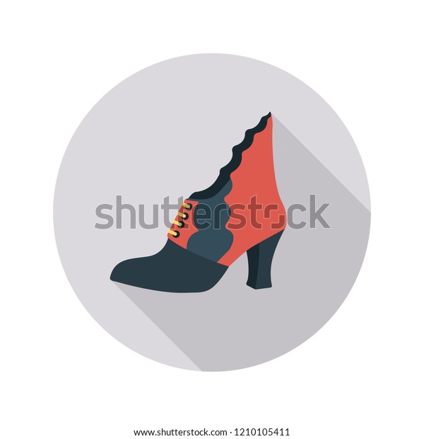 Witch Shoe Wizard Halloween Stock Vector (Royalty Free) 1210105411 ...