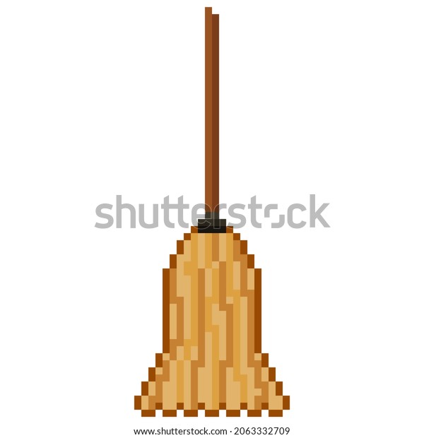 Witchs Broom Pixel Art Vector Picture: Vector có sẵn (miễn phí bản ...