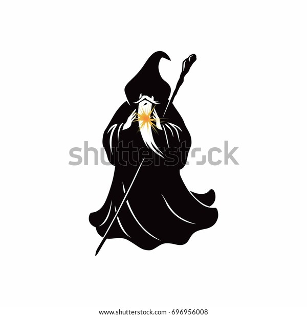 Wizard Cartoon Character Design Vector 库存矢量图（免版税）696956008 | Shutterstock
