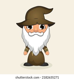 Wizard Cartoon Character Vector Art Stock Vector (Royalty Free ...