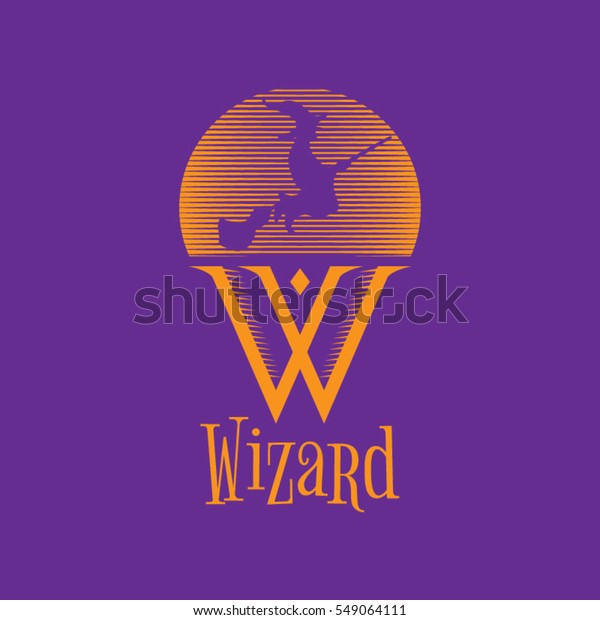 Wizard Witch Logo Sign Symbol Icon Stock Vector (Royalty Free ...
