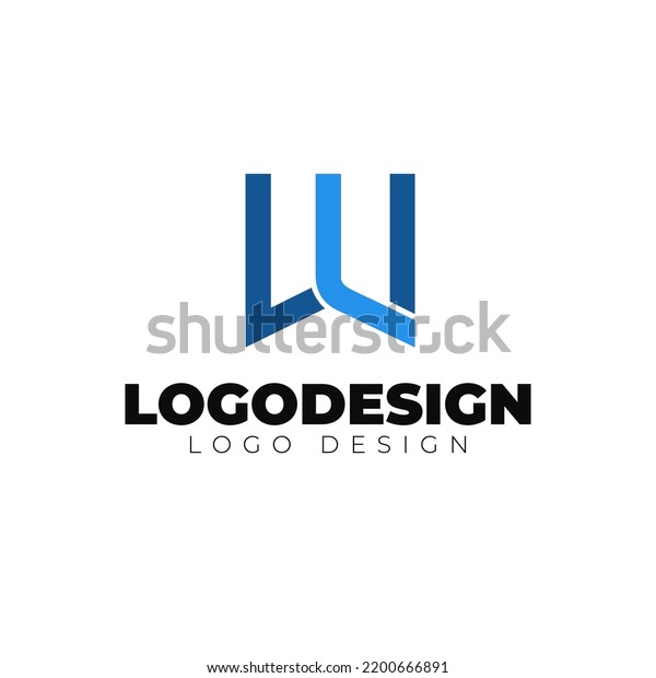 Wl Letter Logo Design Modern Creative Stock Vector (Royalty Free ...