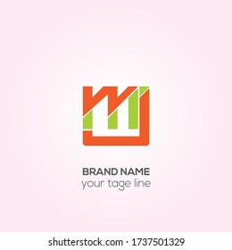 Wmj Vector Logo Design Mwj Creative Stock Vector (Royalty Free ...