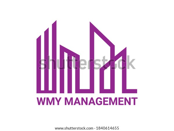 Wmy Management Logo Icon Design Vector Stock Vector (Royalty Free ...