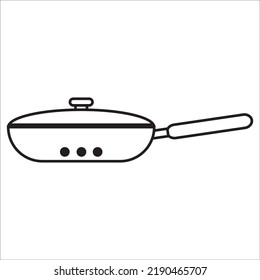 Wok Icon Logo Vector Design Stock Vector (Royalty Free) 2190465707 ...