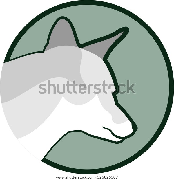 Wolf Dog Vector Illustration Can Be Stock Vector (Royalty Free ...