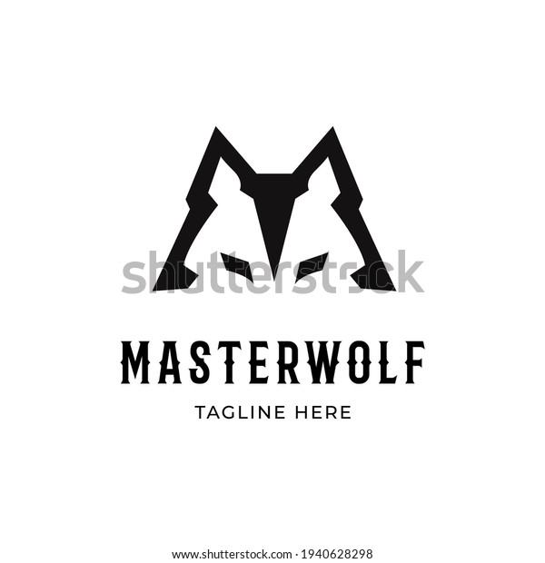 Wolf Letter M Master Wolf Logo: เวกเตอร์สต็อก (ปลอดค่าลิขสิทธิ์ ...