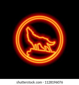 Orange Wolf Images, Stock Photos & Vectors | Shutterstock