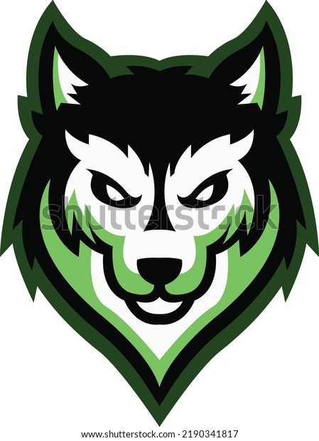 Wolf Vintage Logo Stock Vector Brave Stock Vector (Royalty Free ...