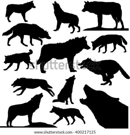 Wolf Outline | Free download on ClipArtMag