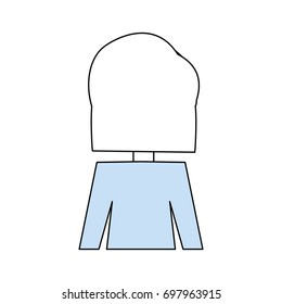 Woman Back Cartoon Stock Vector (Royalty Free) 697963915 | Shutterstock