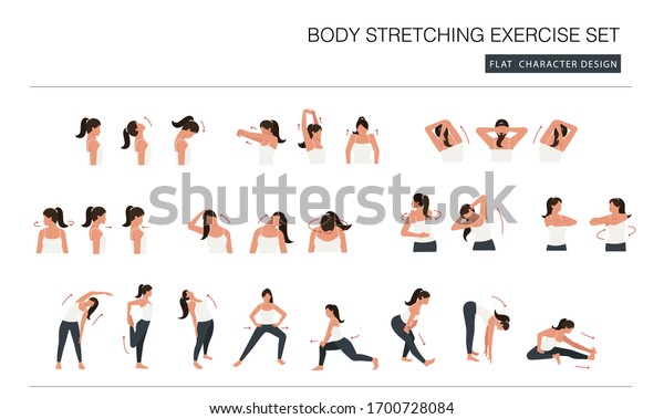 1,858 Neck Stretch Stock Vectors, Images & Vector Art | Shutterstock