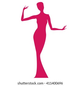 Women Body Shape Vector Stock Vector (Royalty Free) 411400696