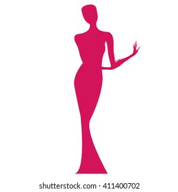 Women Body Shape Vector Stock Vector (Royalty Free) 411400702