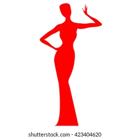 Women Body Shape Vector Stock Vector (Royalty Free) 423404620 ...