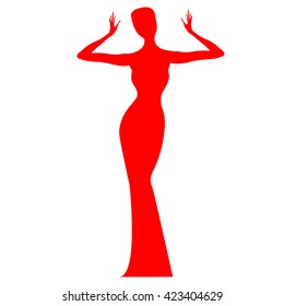 Women Body Shape Vector Stock Vector (Royalty Free) 423404629 ...