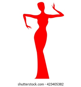 Women Body Shape Vector Stock Vector (Royalty Free) 423404620 ...