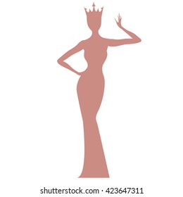 Women Body Shape Vector Stock Vector (Royalty Free) 423647308