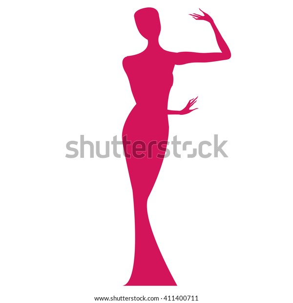 Women Body Shape Vector Stock Vector (Royalty Free) 411400711 ...