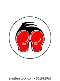Women Boxing Stock Vector (Royalty Free) 561992965 | Shutterstock