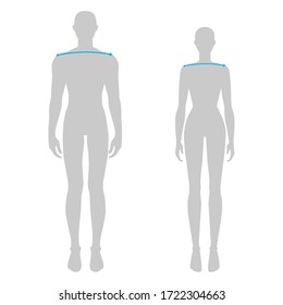 396 Shoulder width Images, Stock Photos & Vectors | Shutterstock