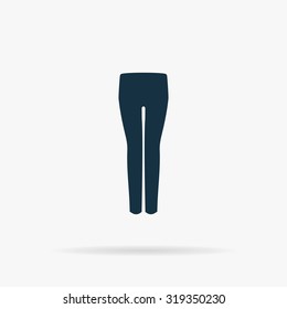 Women Pants Simple Black Flat Pictogram 스톡 일러스트 305683583 | Shutterstock