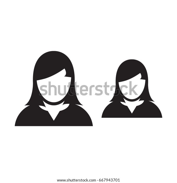 Women Team Icon Vector User Group เวกเตอร์สต็อก (ปลอดค่าลิขสิทธิ์ ...