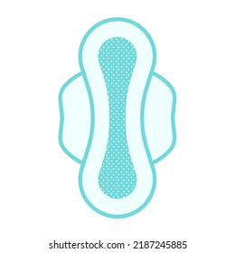 Womens Sanitary Pad Icon Vector Illustration Stock Vector (Royalty Free ...