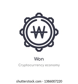 17,377 Won icon Images, Stock Photos & Vectors | Shutterstock