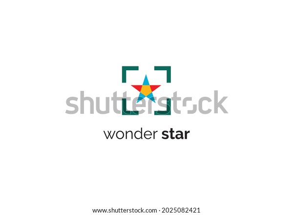 Wonder Star Logo Design Template Stock Vector (Royalty Free) 2025082421