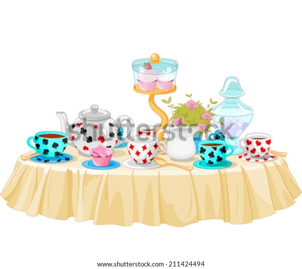 19,624 Tea Party Cartoon Images, Stock Photos & Vectors | Shutterstock