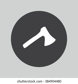 Wood Chopping Icon Stock Vector (Royalty Free) 384904480 | Shutterstock
