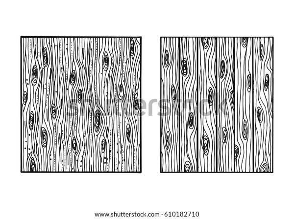 Wood Fiber Texture Set Vector Stock Vector (Royalty Free) 610182710 ...