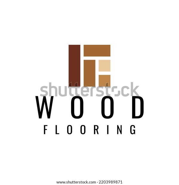 Wood Flooring Vector Logo Design Stock Vector (Royalty Free) 2203989871 ...