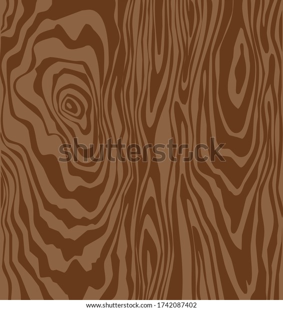 Wood Grain Texture Cartoon Vector Illustration Stock Vector (Royalty ...