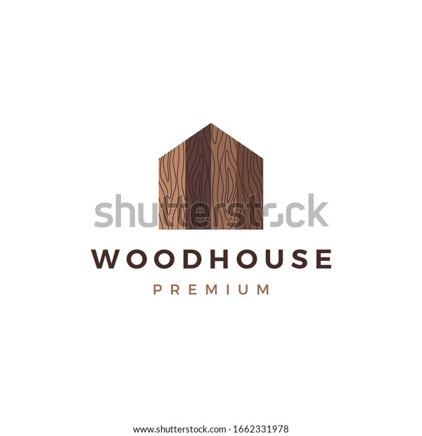 bois de maison panneau de bois : image vectorielle de stock (libre de ...