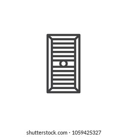 Wood Plank Table Top View Outline Stock Vector (Royalty Free ...