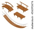 4,670 Wooden Bridge Vector Stock Vectors and Vector Art | Shutterstock