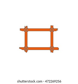 Wooden Frame Icon 스톡 벡터(로열티 프리) 472269256 | Shutterstock