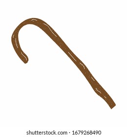 Wooden Stick Vector Design Digital Hand Stock Vector (Royalty Free ...