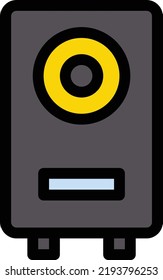 Woofer Vector Illustration On Transparent Backgroundpremium Stock Vector (Royalty Free ...