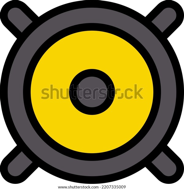 Woofer Vector Illustration On Transparent Backgroundpremium Stock ...