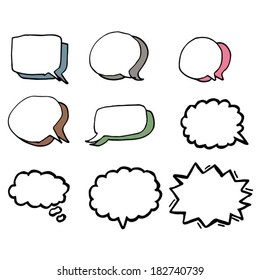 Word Balloon Stock Vector (Royalty Free) 182740739 | Shutterstock