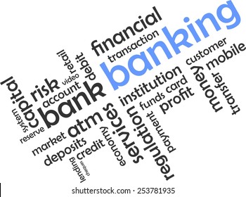 Word Cloud Banking Related Items Stock Vector (Royalty Free) 253781935 ...