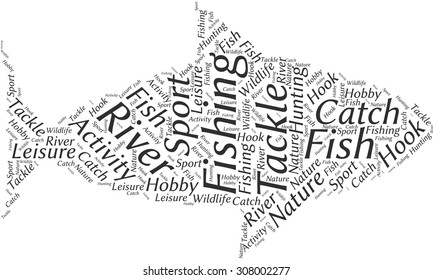 Word Cloud Form Abstract Fish Stock Vector (Royalty Free) 308002277 ...